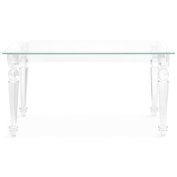 Clear Lucite Desk Wayfair 4476